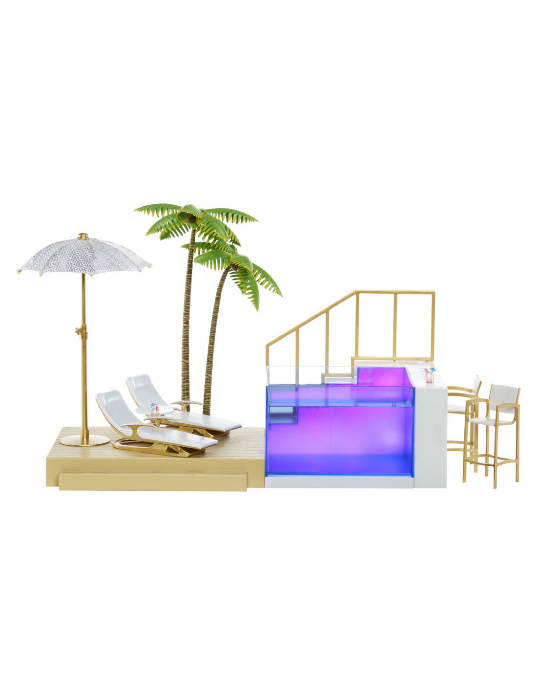 Rainbow High Color Change Pool & Beach Club Playset online kopen ...