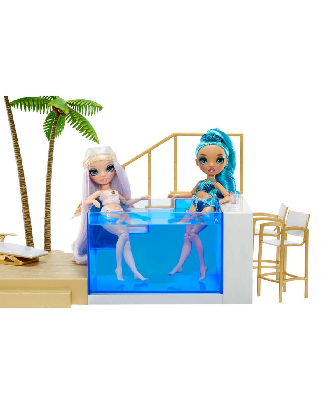 Rainbow High Color Change Pool & Beach Club Playset online kopen ...