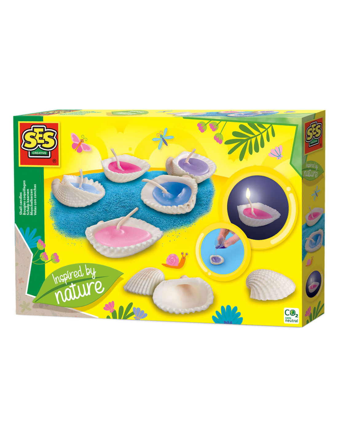 SES Schelp Kaarsen - Inspired by Nature online kopen? - SpeelgoedFamilie.nl